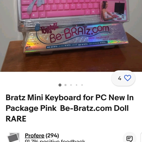 Computers, Laptops & Parts | Rare Bratz Usb Mini Keyboard For Pc ...